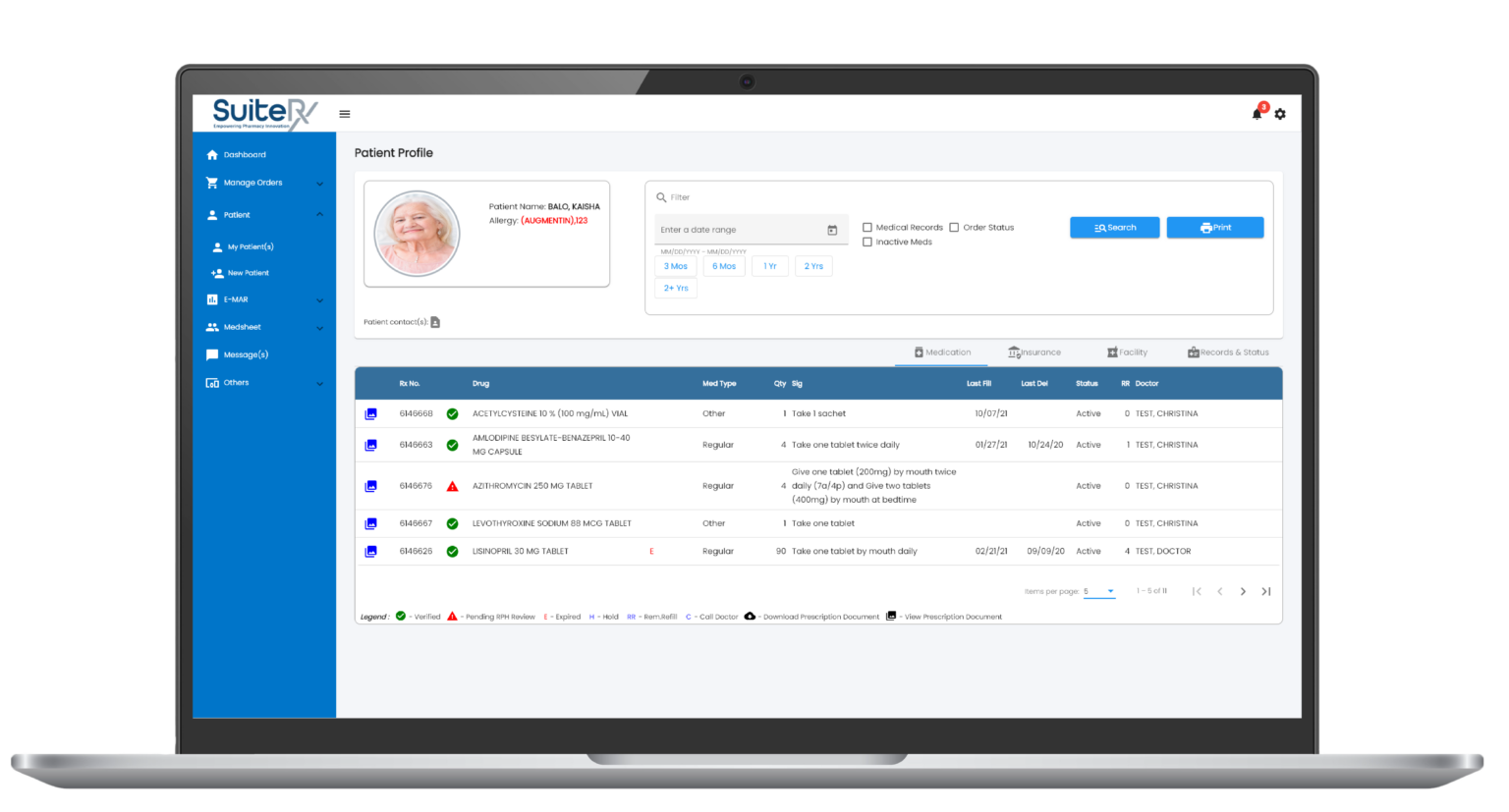 SRxGateway - SuiteRx